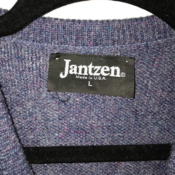 Jantzen | Sweaters | Vintage Jantzen Sweater Vest Mens L Wool Blend ...